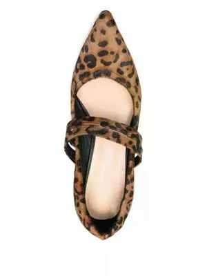 MARC ELLIS Leopard-patterned Pointed-toe Pumps