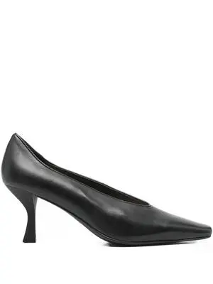 MARC ELLIS Leather Pumps With Square Toe