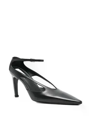 TOTEME Pointed-toe Leather Pumps