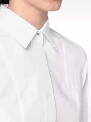Max Mara Logo-button Long-sleeve Shirt