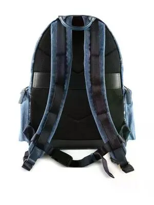 Mcm Stark Denim Backpack