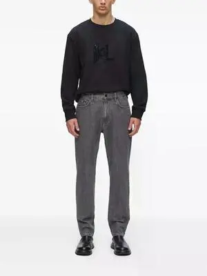 Karl Lagerfeld Logo-embossed Jeans
