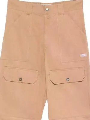MSGM Cotton Trousers - Neutrals
