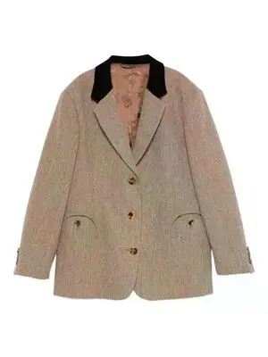 BLAZÉ MILANO Notched-collar Coat