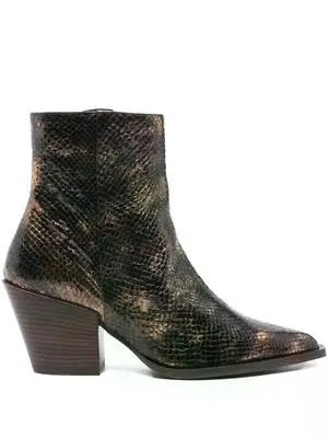 PEDRO MIRALLES Pointed Leather Ankle Boots