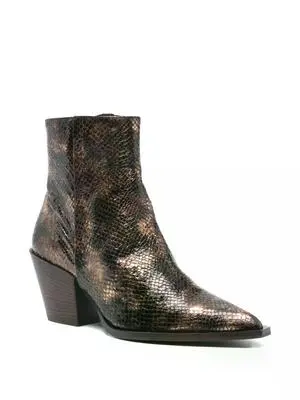 PEDRO MIRALLES Pointed Leather Ankle Boots