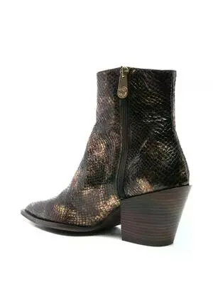 PEDRO MIRALLES Pointed Leather Ankle Boots