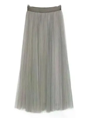 FORTE_FORTE Pleated Midi Skirt