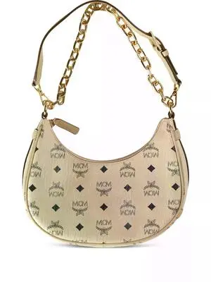 Mcm Small Logo-pattern Shoulder Bag