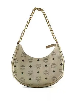 Mcm Small Logo-pattern Shoulder Bag