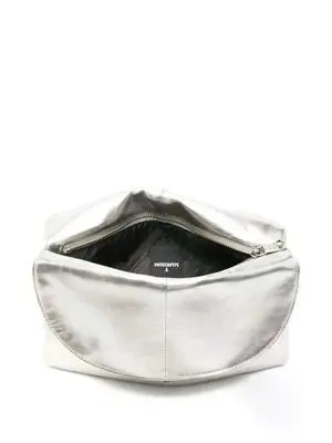 Patrizia Pepe Metallic-effect Shoulder Bag