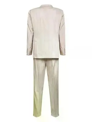 Brunello Cucinelli Peak-lapel Striped Suit