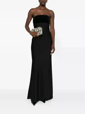 Max Mara Strapless Dress