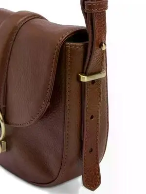 Barbour Elm Buckle Leather Crossbody Bag