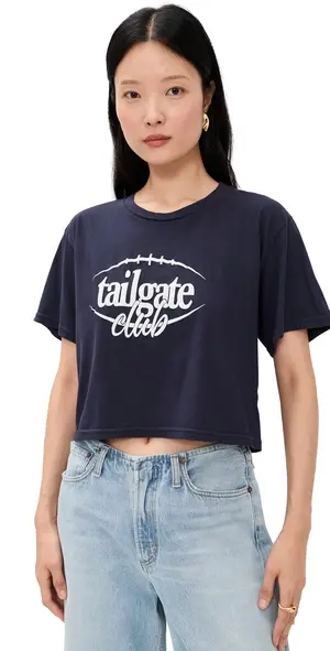 STATE & LAKE Graphic T-shirt - Navy