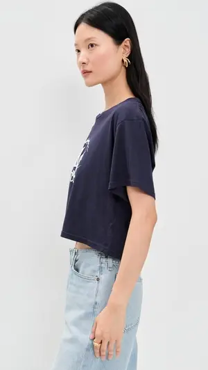 STATE & LAKE Graphic T-shirt - Navy