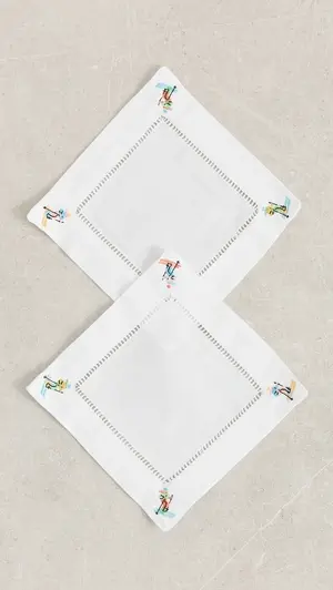 ABBODE Skier Napkins