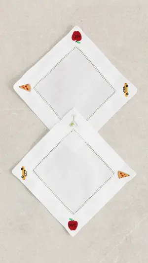 ABBODE Set Of Two Nyc Napkins