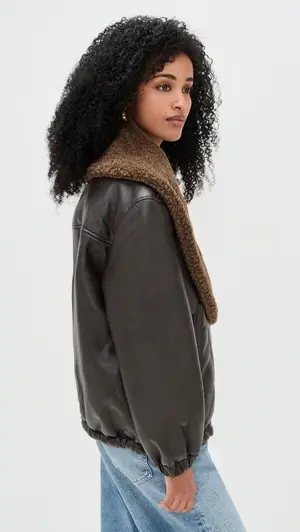 Blanknyc Icon Status Faux Leather Puffer