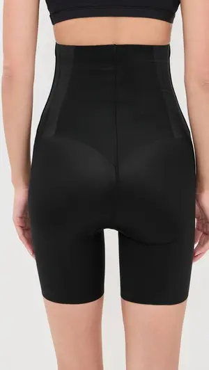 Spanx High-waisted Mid-thigh Shorts