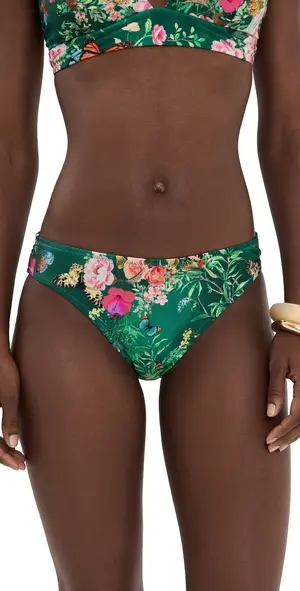 L'Agence Nicole Charonda Butterfly Classic Bikini Bottom - Multi