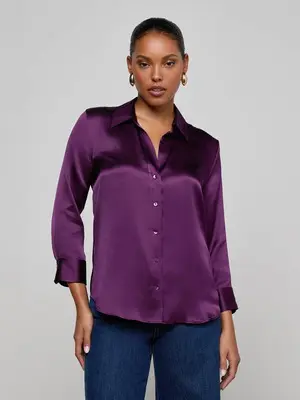L'Agence Dani Silk Blouse
