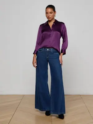 L'Agence Dani Silk Blouse