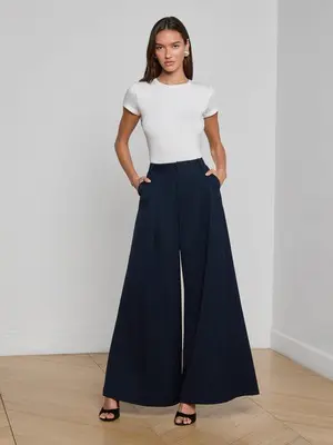 Casual Wide-Leg Pants