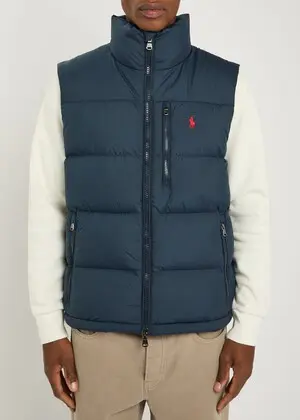 Polo Ralph Lauren Padded Shell Gilet - Navy