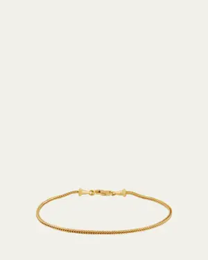 PROUNIS JEWELRY 22k Yellow Gold Loop-in-loop Chain Bracelet - Yg
