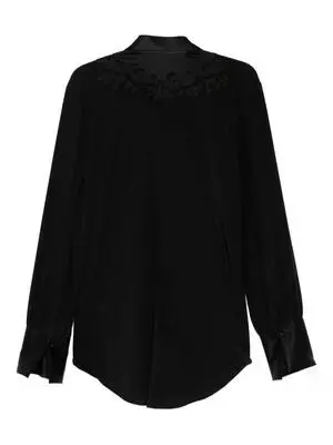 Ermanno Scervino Floral-embroidered Shirt