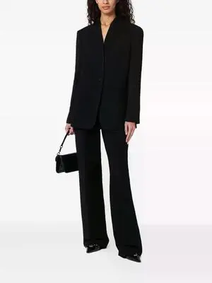 Loulou De Saison Textured Trousers With Side-pockets