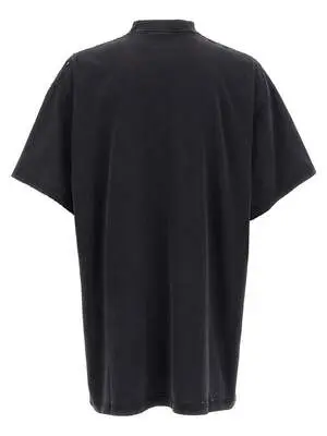 Balenciaga 3b Liquefied T-shirt - Black