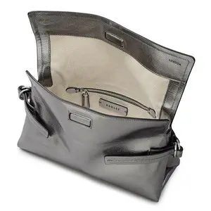 RADLEY Fleet Street Metallic Flapover Clutch