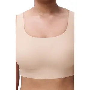 Chantelle Softstretch Power Scoop Neck Bralette - Nude Blush