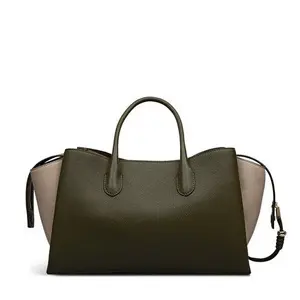 RADLEY The Romilly Large Ziptop Satchel Bag - Pine Needle