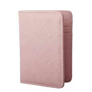 HELLO KITTY Embossed Passport Holder - Pink