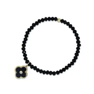BOWOOD LANE Knox Charm Bracelet Black