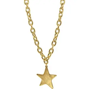 BOWOOD LANE Prescott Necklace - Gold/xlg Gold Star