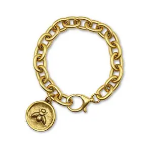 BOWOOD LANE Brea Charm Bracelet - Gold