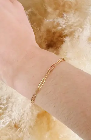 LITTLE SKY STONE Paperclip Link Bracelet