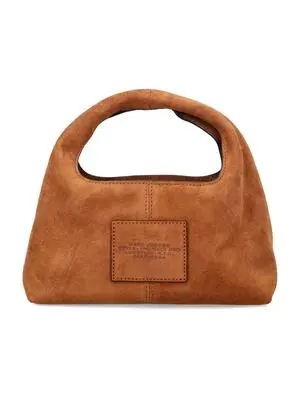 Marc Jacobs The Suede Mini Sack Handbag - Copper Tan