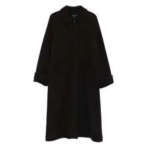 Soeur Virgin Wool Coat - Black