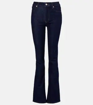 FRAME High-rise Bootcut Jeans - Blue