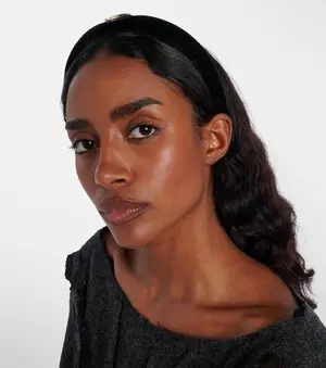Prada Velvet Headband - Black