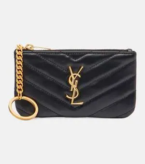 Saint Laurent Cassandre Matelassé Leather Pouch