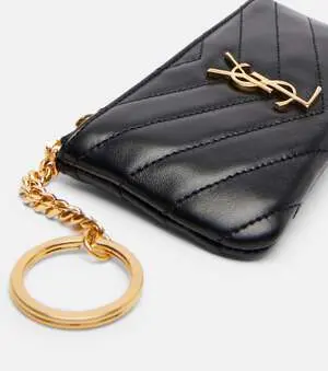 Saint Laurent Cassandre Matelassé Leather Pouch