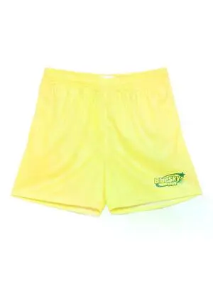BLUE SKY INN Logo Soccer Shorts - Yellow