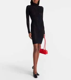 Wolford Knitted Semi-sheer Minidress