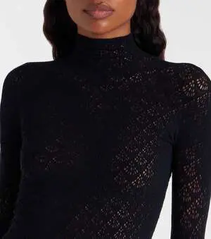 Wolford Knitted Semi-sheer Minidress